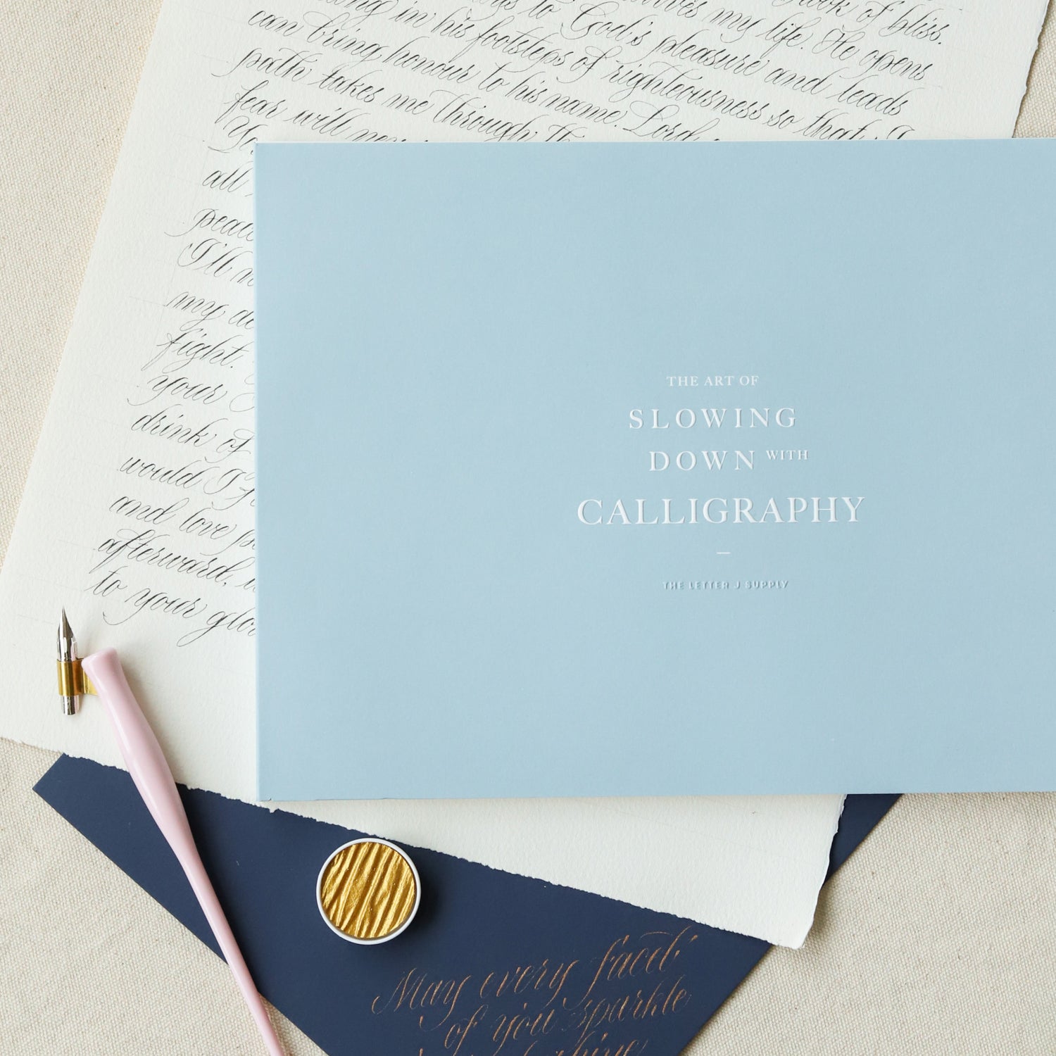 Basic Fine Script Calligraphy Workshop | Leather & Paper Gifts | Bynd ...