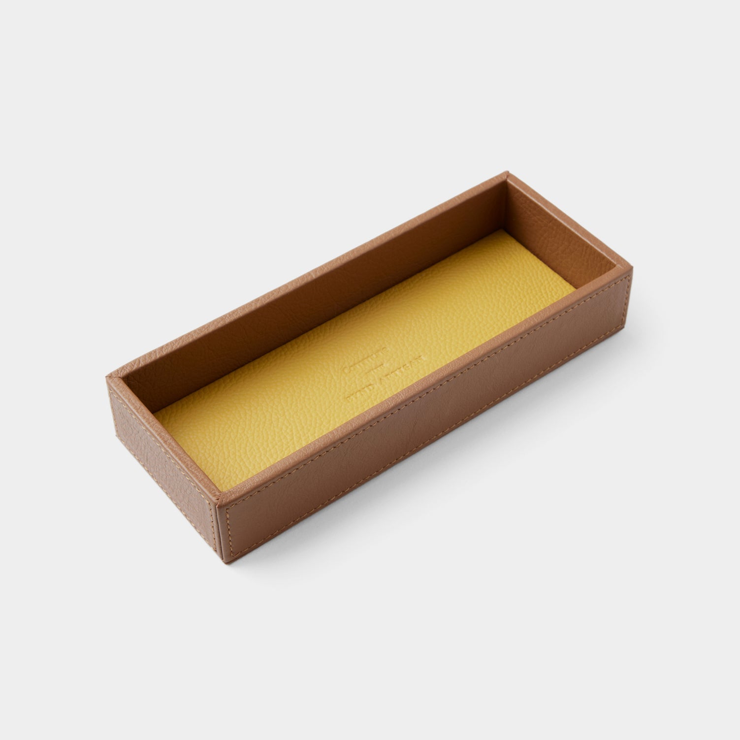 Upcycled Leather Tray | Leather & Paper Gifts | Bynd Artisan