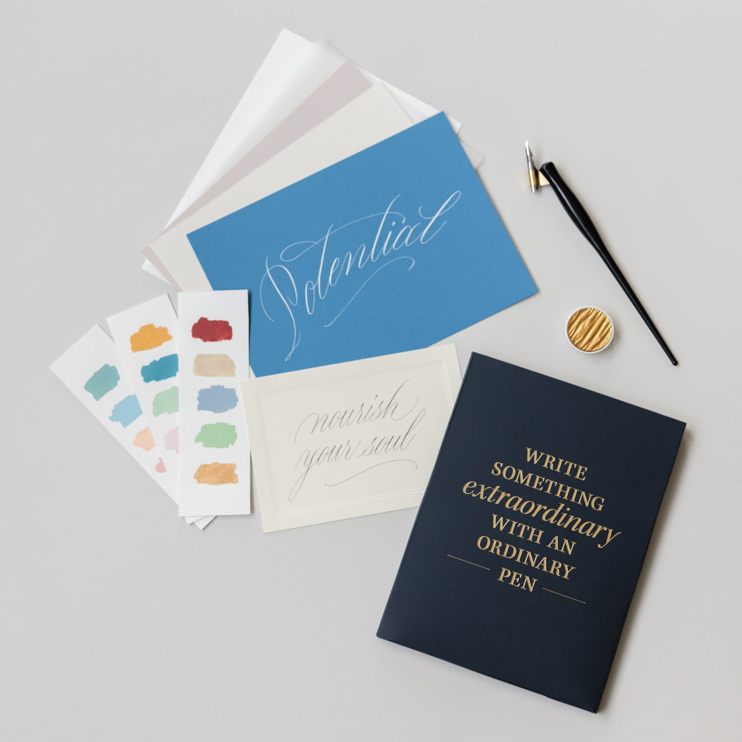 Advanced Fine Script Calligraphy Workshop | Leather & Paper Gifts ...